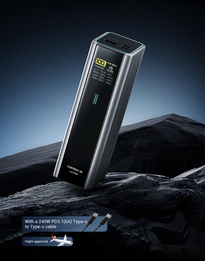 Cuktech PB200U 210W 20000mAH 15 Ultra Fast Charging Power Bank ...